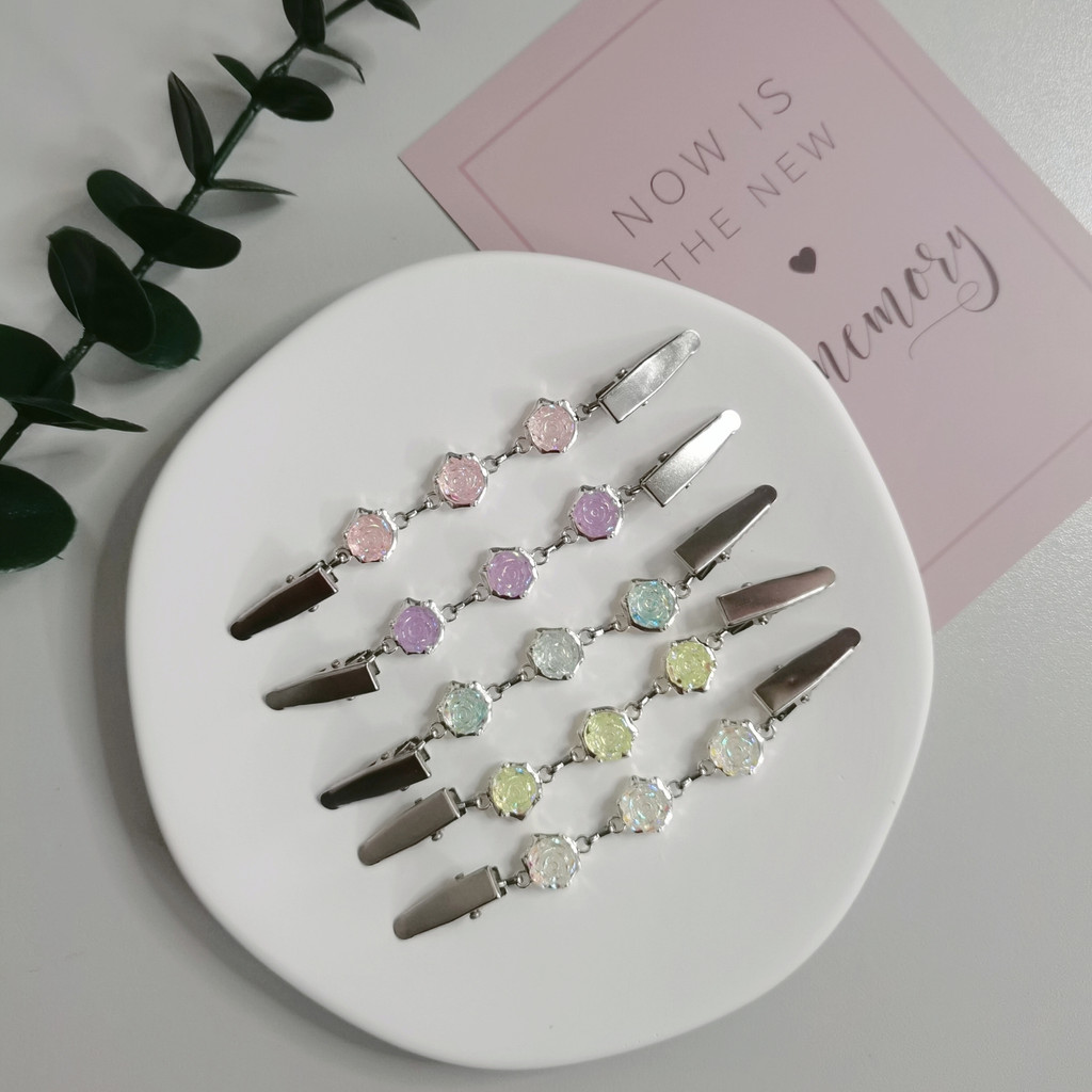 Fashion Elegant Rose Brooch Fit Dress Cinch Clips New Design ...