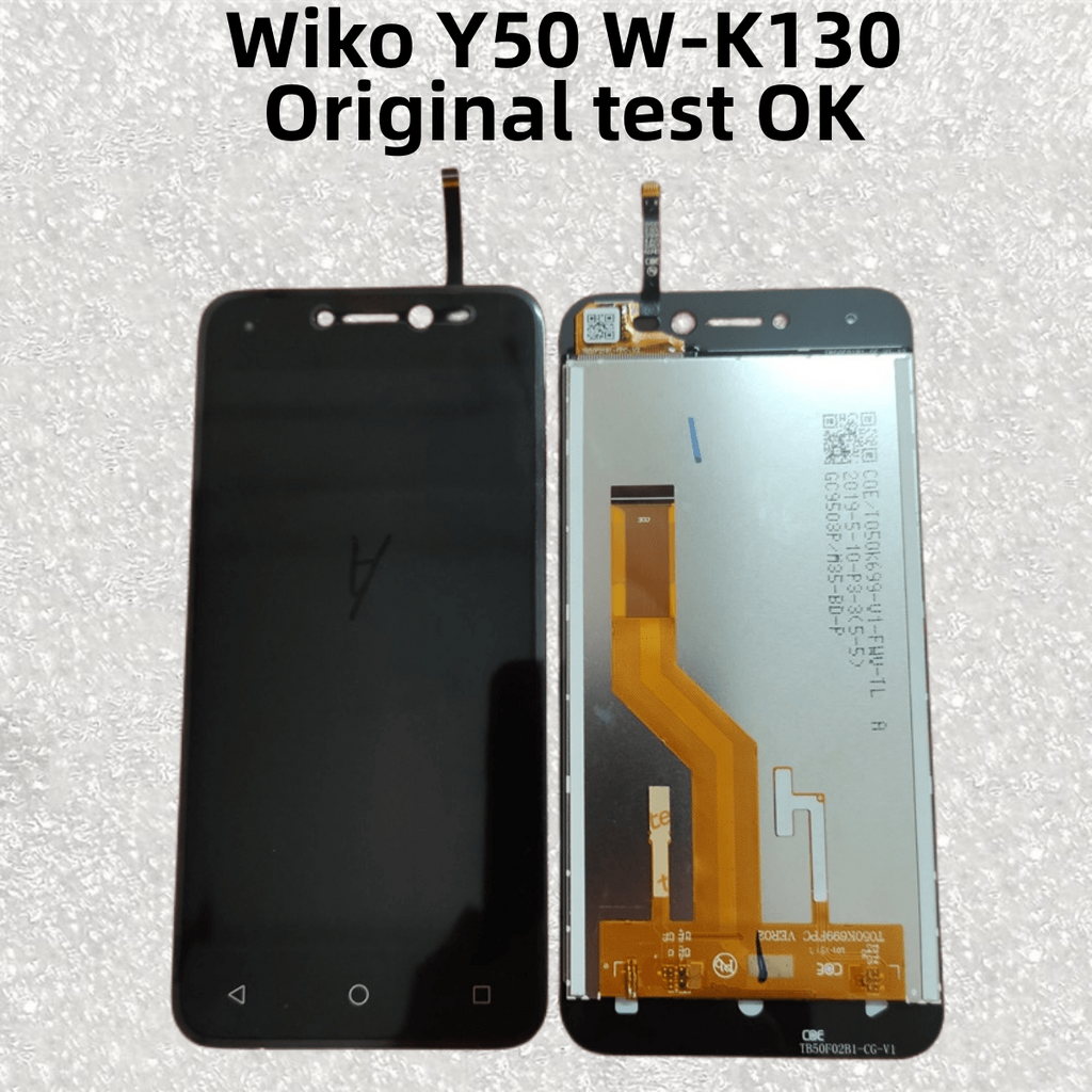 For Wiko Y50 Lcd Screen Display, Mobile Phone Touch Screen Internal And ...