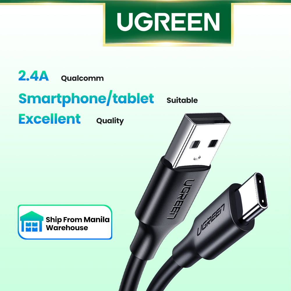 UGREEN USB A To Type C Cable 3A Qualcomm 3.0 QC Quick Charge Fast ...