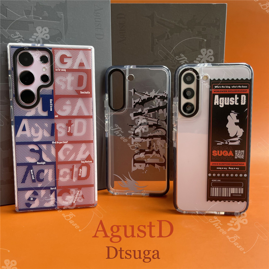 Phone Case Suga AgustD D-DAY For Samsung Galaxy S23PLUS S23 S23Ultra S23+ S22 S22+ S22Ultra S21 ...