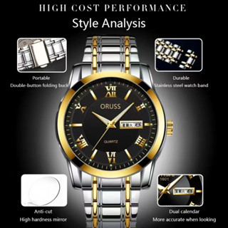 [Gift][With Box]Original ORUSS+SENO Men/Women Waterproof Simple Ultra ...