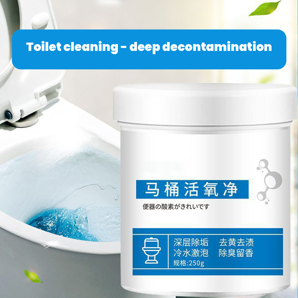 Toilet Active Oxygen Agents Powerful Toilet Stain Remover Toliet Deep ...