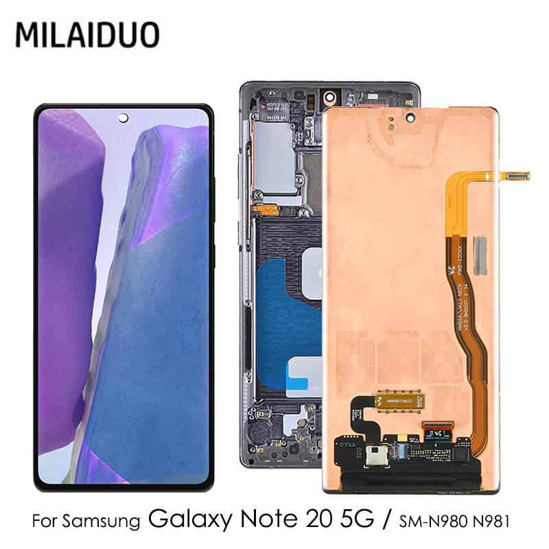 amoled / Incell For Samsung Galaxy Note 20 SM-N980 N980F LCD Display Touch Screen Digitizer ...