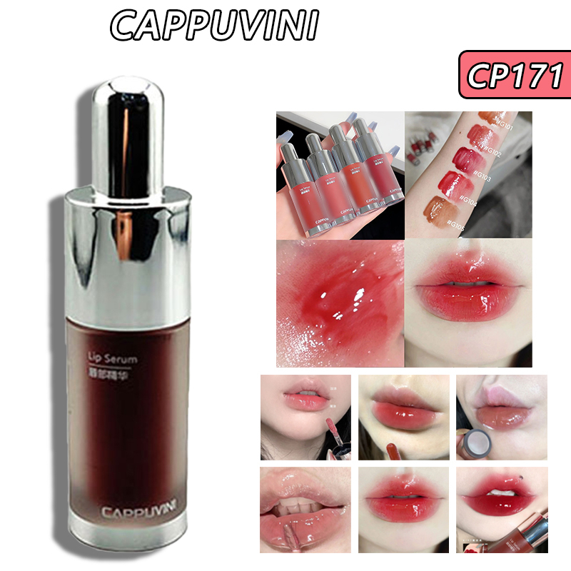 Cappuvini Water Moisturizing Translucent Lip Glaze 3.5g Assorted Colors ...