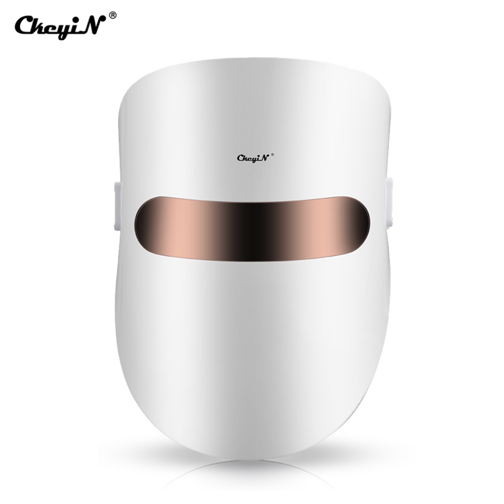 CkeyiN Led Mask with Blue Orange Red Light Therapy Pdt Led Face Mask ...
