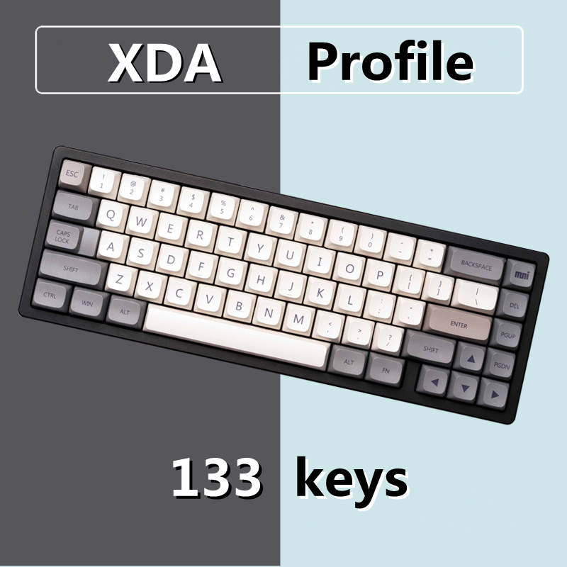 133 Keys XDA PBT Keycaps Thai Dye Sublimation Keycap For Mechanical ...