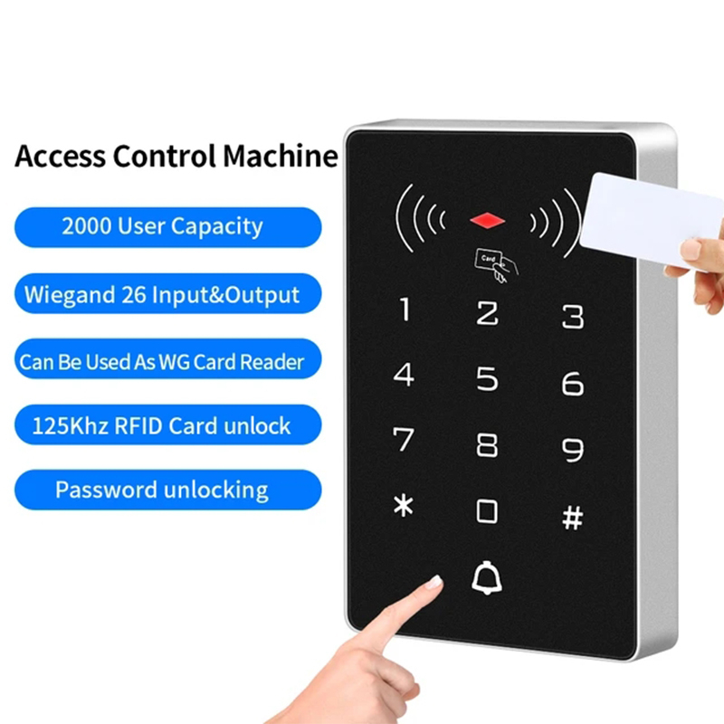 2000users Standalone Access Controller RFID Access Control Keypad ...