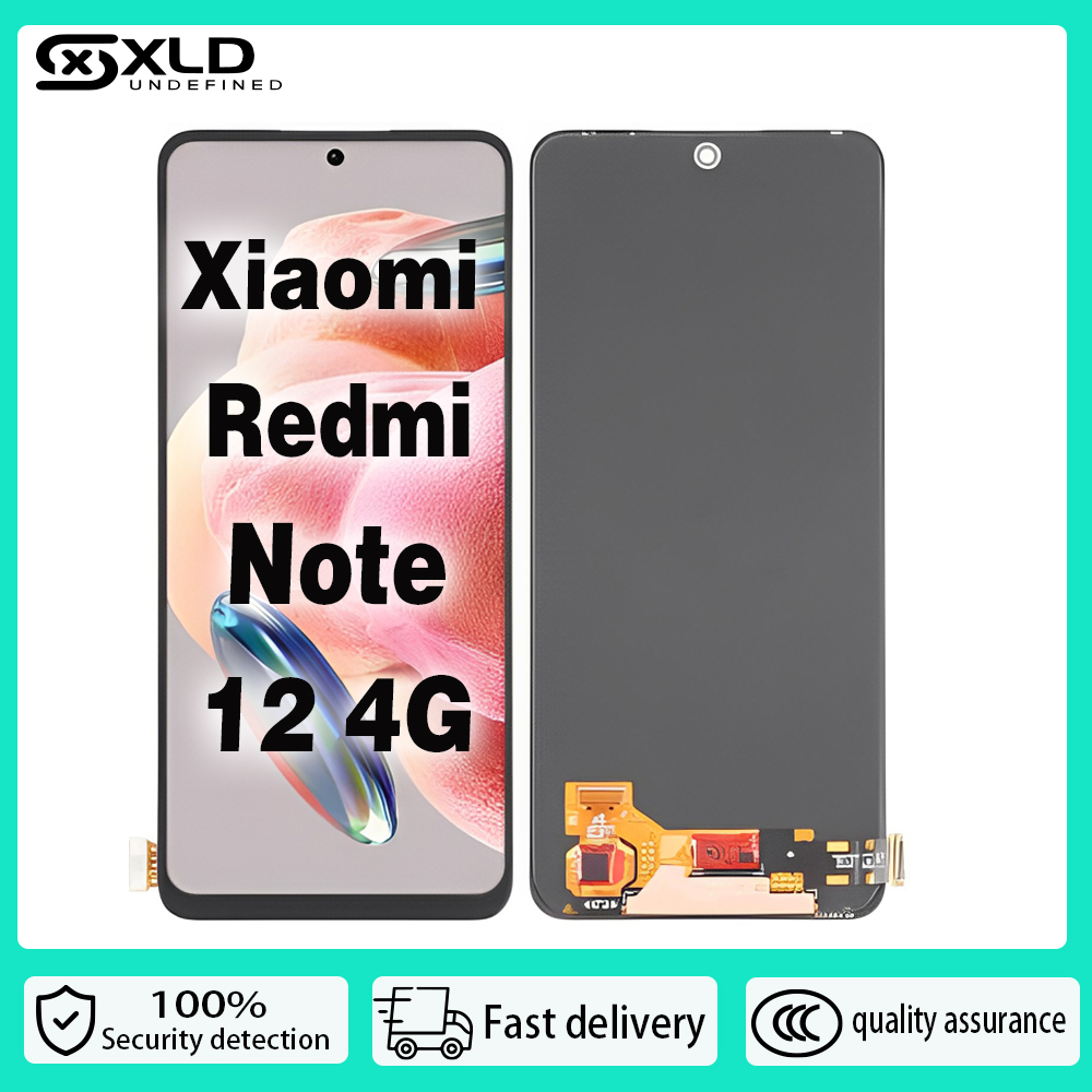 For Xiaomi Redmi Note 12 4G/5G LCD touch screen replacement | Shopee ...