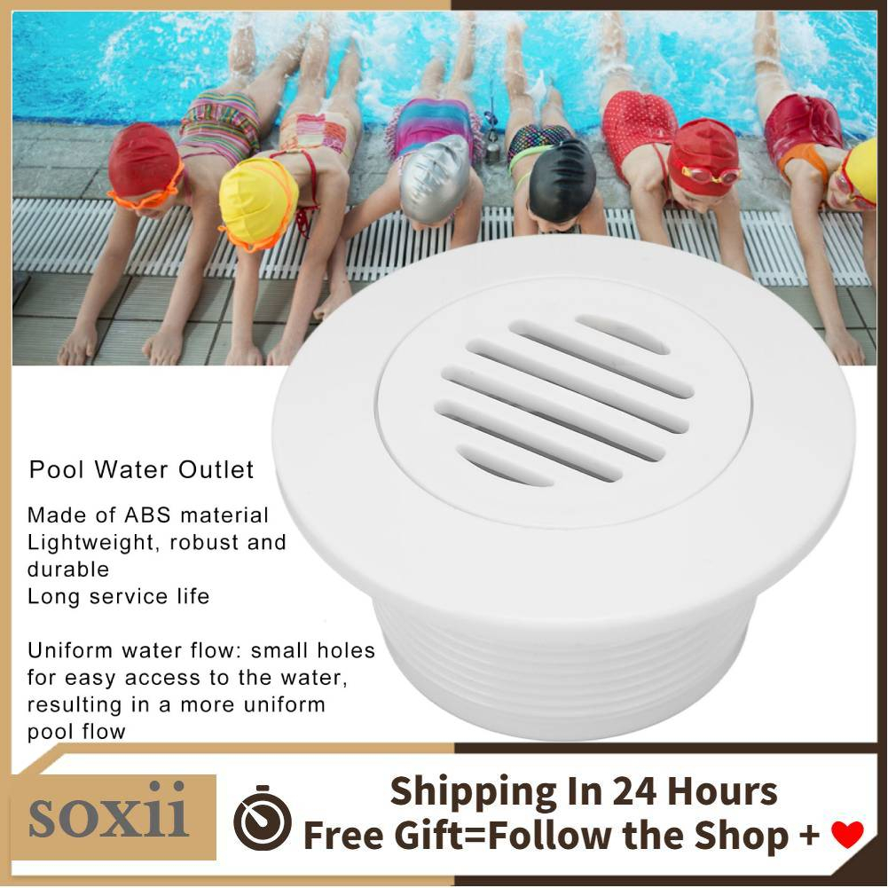 Soxii Swimming Pool Fitting Drain Male Thread Suction Outlet Accessory ...