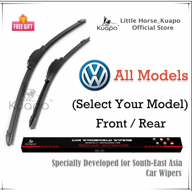 VW Wiper Collection for Volkswagen Car Window Wipers Set (silicone ...