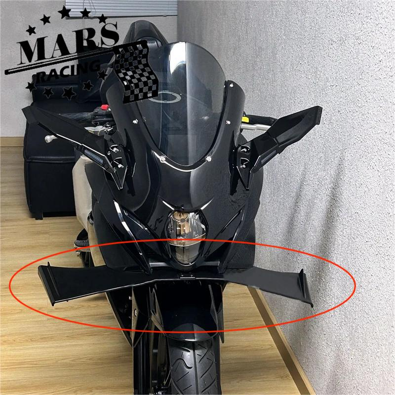 Motorcycle Sport Downforce Naked Forntal Spoilers Aerodynamic Wing ...