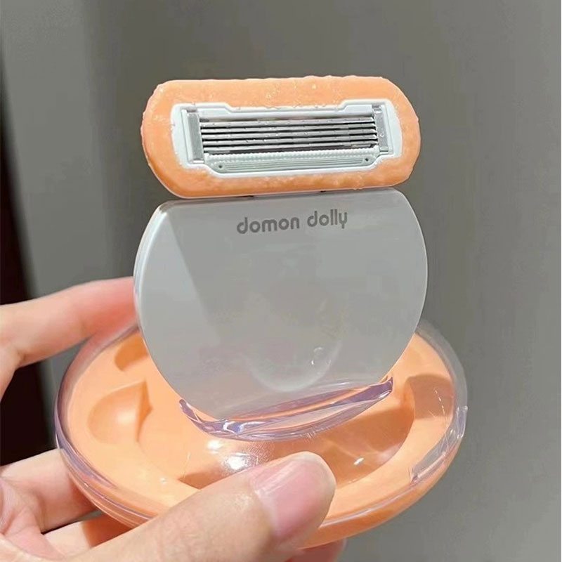 Domon Dolly Hair removal knife Scrapers Lady Manual Armpit hair Razor ...