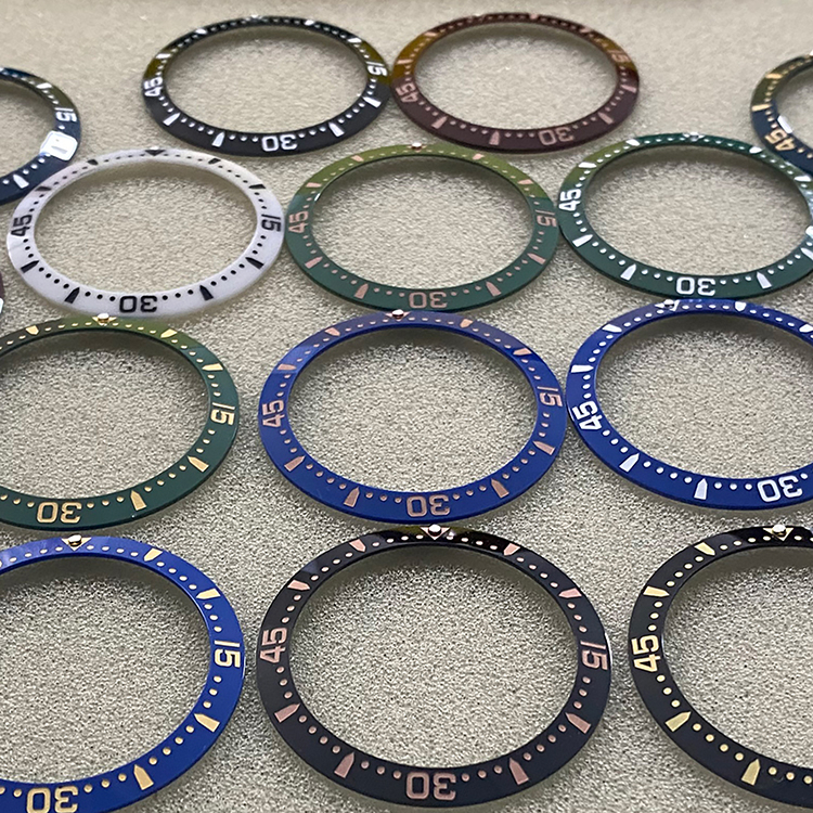 38MM Watch Bezel Ceramic Bezel Sloped Watch Bezel Insert for 40mm SUB ...