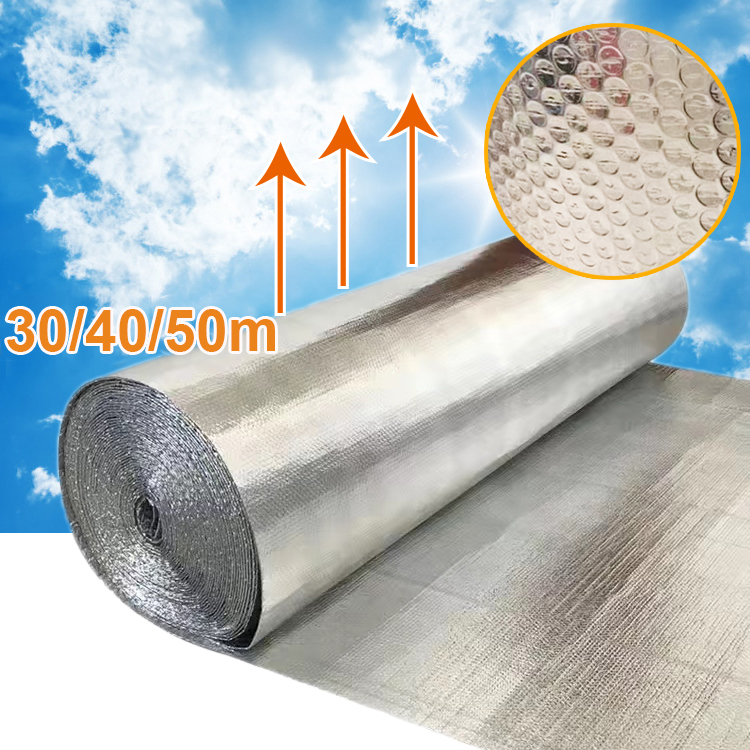 Roofing Thermal Fire Barrier -Bubble Aluminium Foil Penebat Haba,30/50m ...