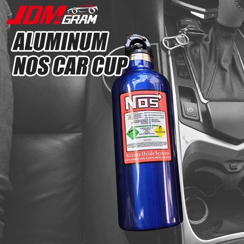 JDMGRAM 500ml Universal Nos Car Cup Aluminum Auto Outdoor Portable ...
