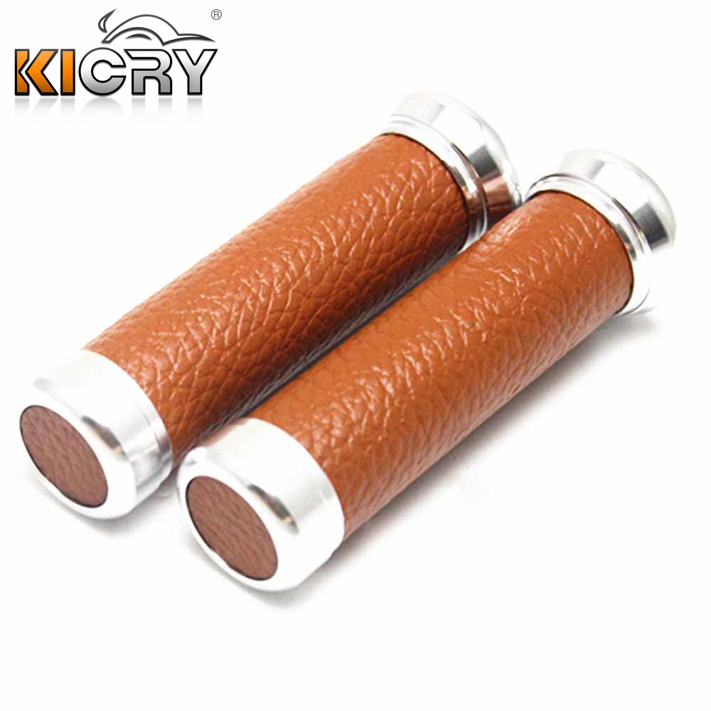 Motorcycle Accessories 7/8" 22mm Handlebar Grip Aluminum Handle Rubber ...