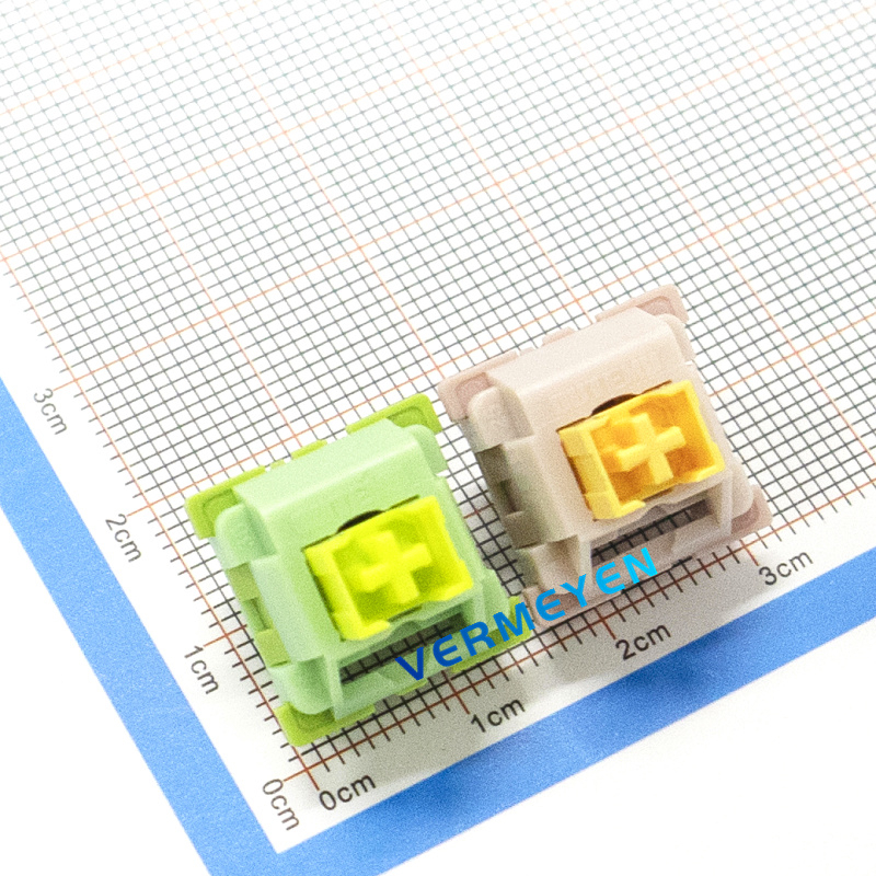 Outemu Lime Mute axis Silent axis of peach | Shopee Philippines