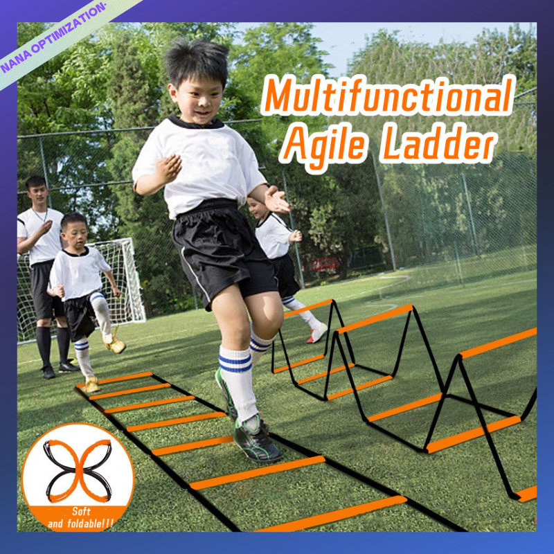 Folding agile ladder for children's sensory and physical fitness ...