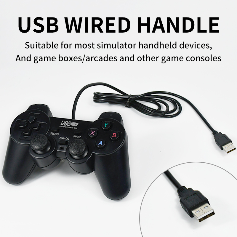 USB 2.0 Wired/Wireless Controller Suitable For POWKIDDY X51 X39 Game ...
