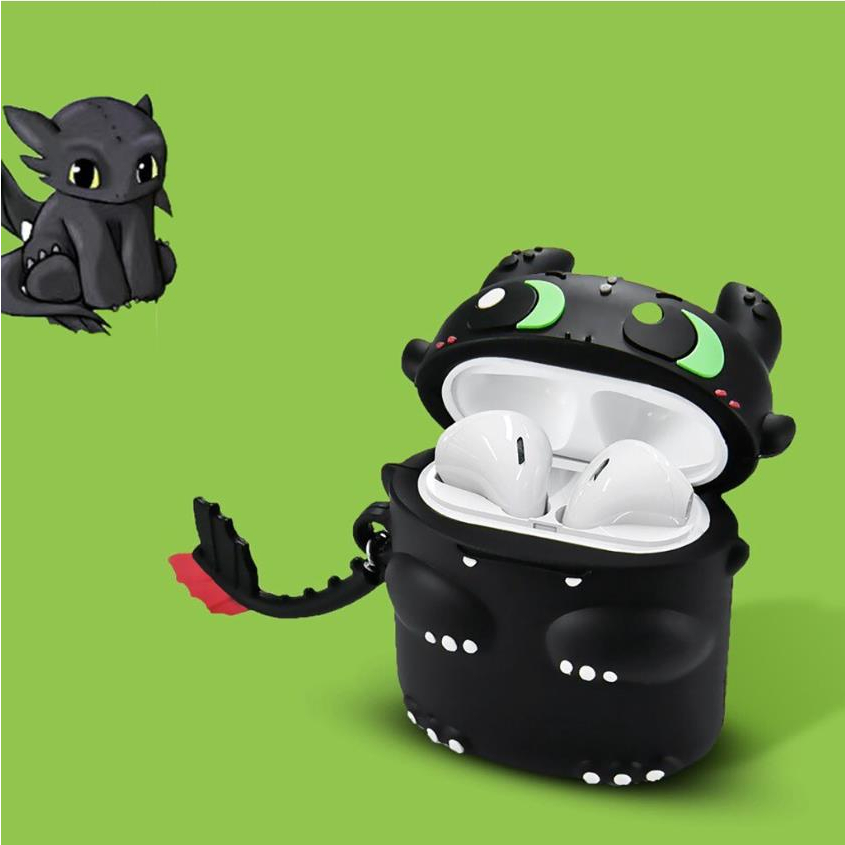 inpods 12 + Cartoon Protective Case i12 Wireless Earphones Bluetooth 5. ...