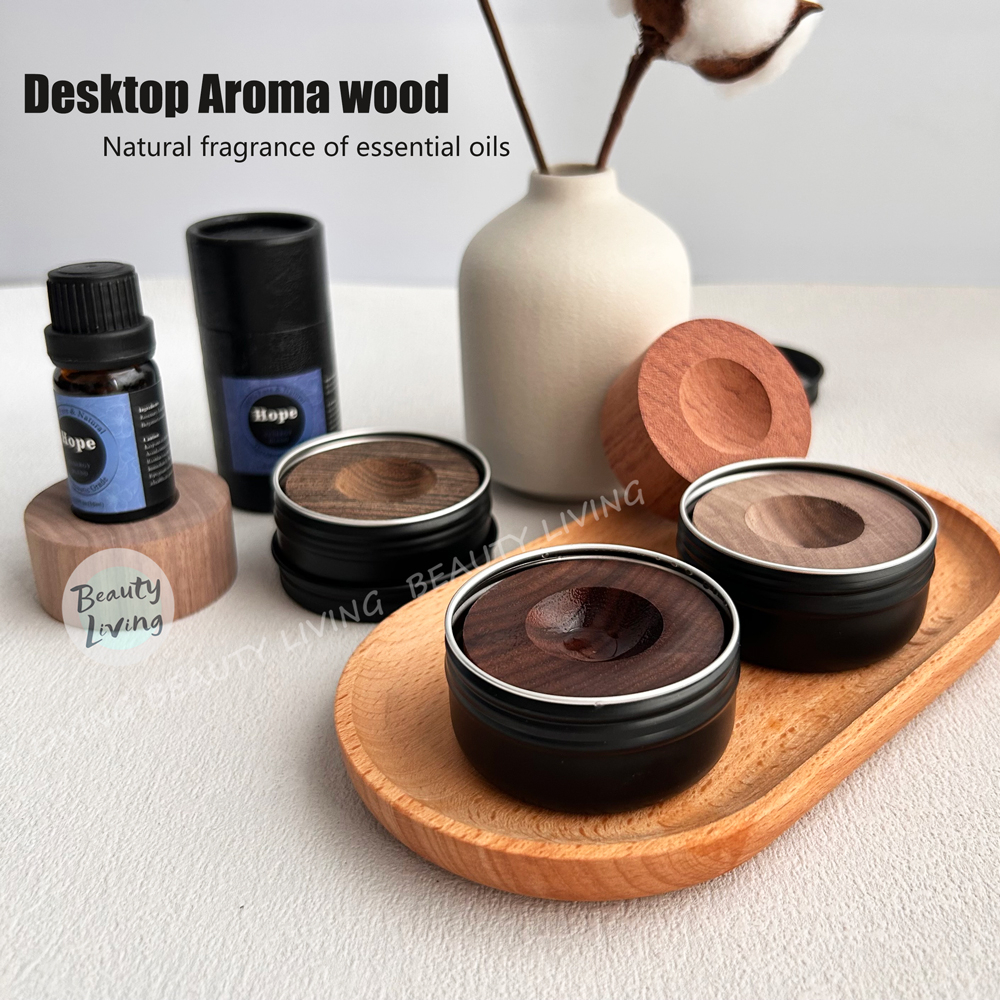 Eseential Oil Wood Car Home Aromatherapy Ornaments Portable Fragrancer ...