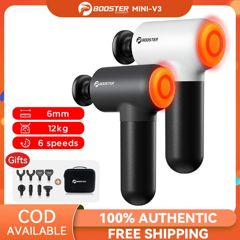 Booster MINI V3 Massage Gun 55°C Hot Compress Fasical Gun Muscle Pain ...