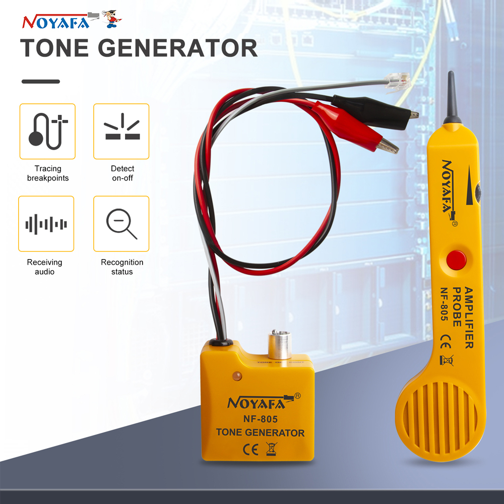 NOYAFA NF-805 200EP Cable Tester Tone Generator High Accuracy Wire ...