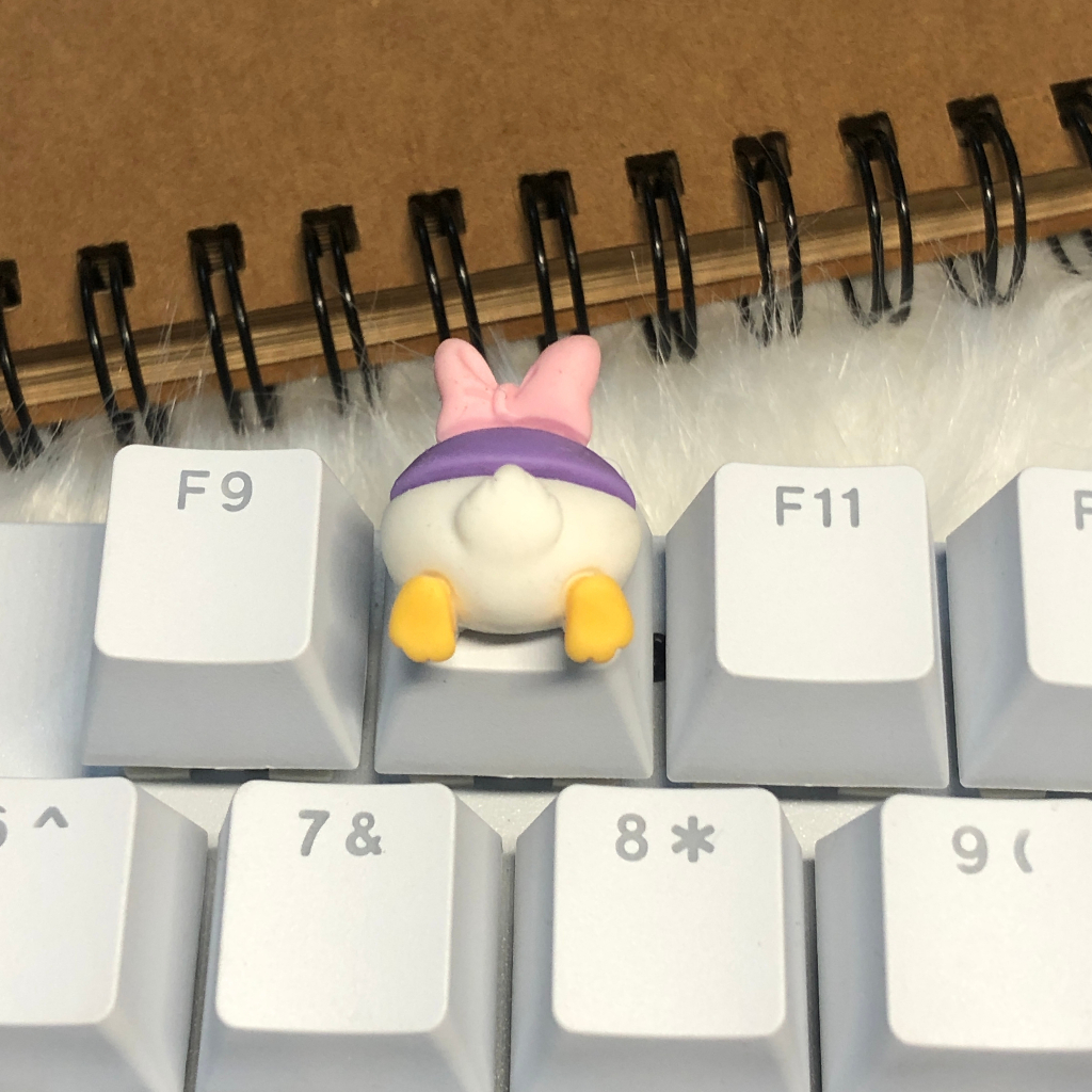 Cute Duck Butt Keycap Cross Axis Mechanical Keyboard Keycap ...