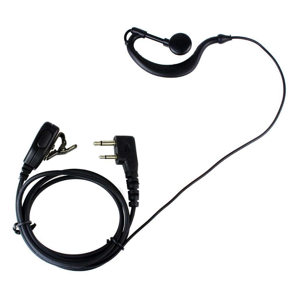 For ICOM IC-V8 V80 V82 V85 V86 walkie talkie earpiece Radio G-hook ...