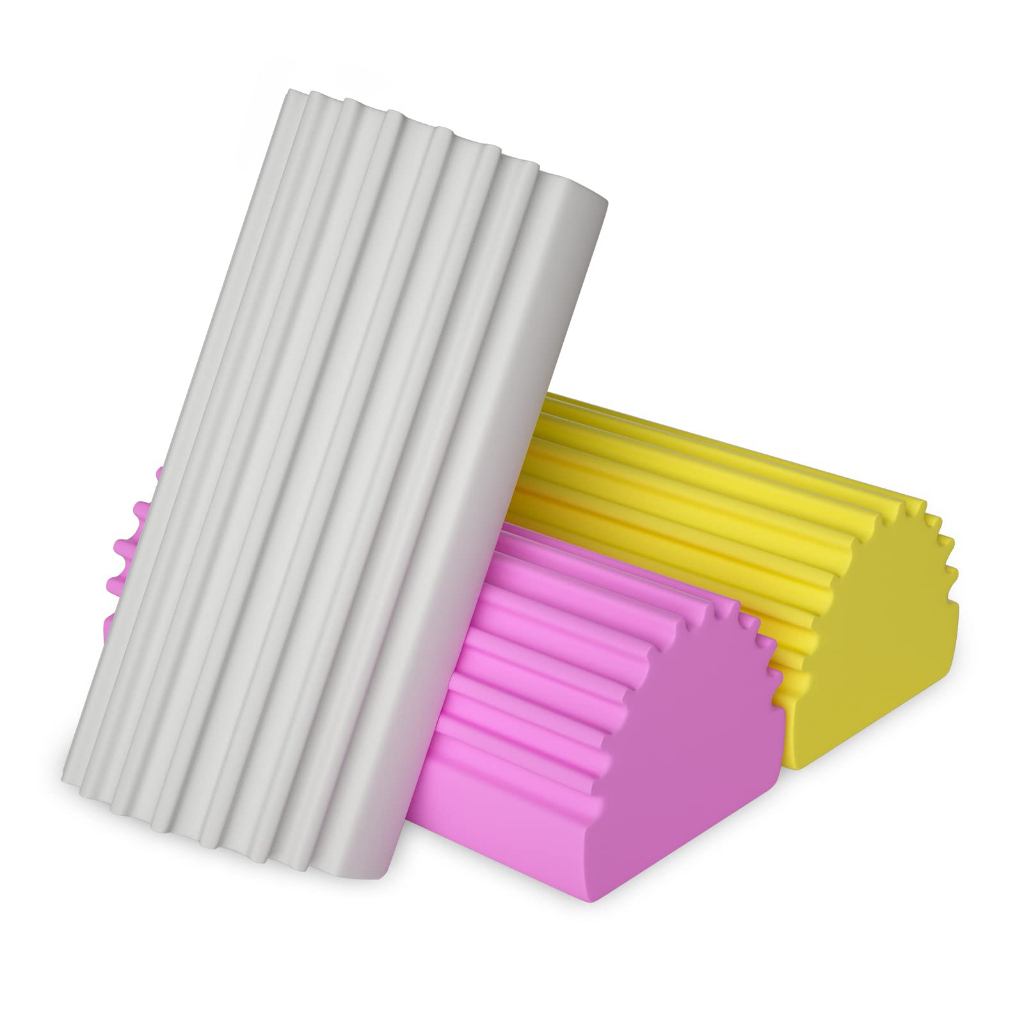 Damp Clean Duster Sponge Multifunctional Dust Removing Brush Sponge for ...