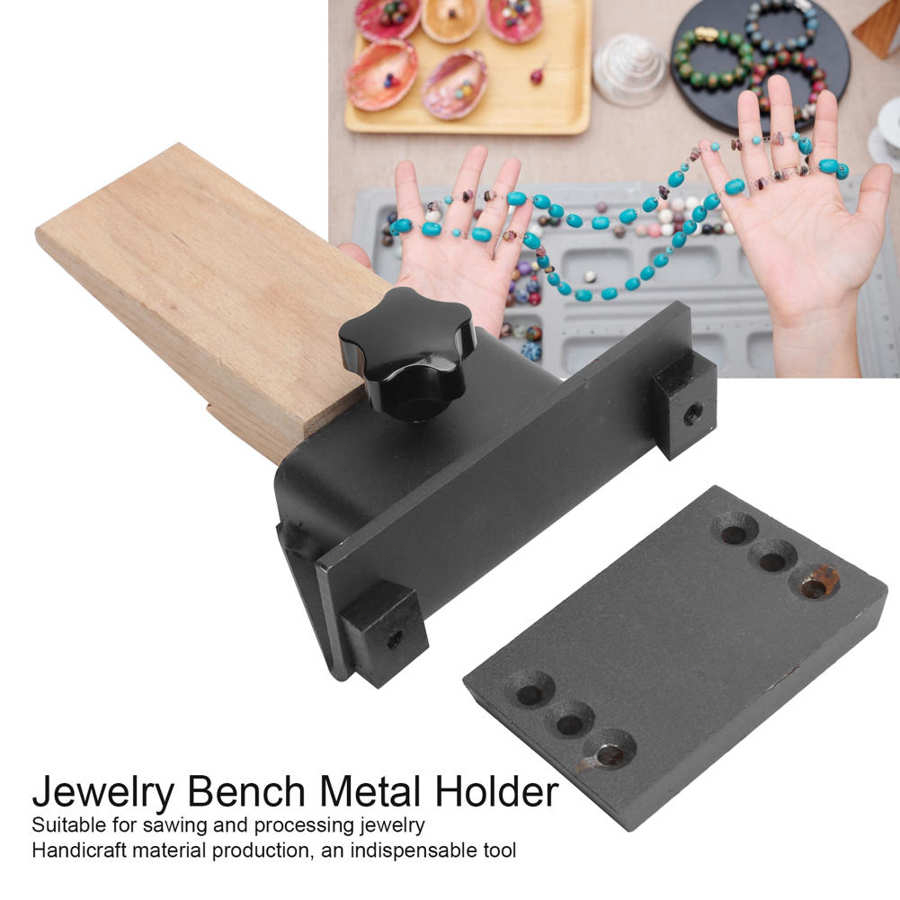 Wooden Bench Pin Mounting Work Bench Pin Kit Iron Holder Clip Wood ...