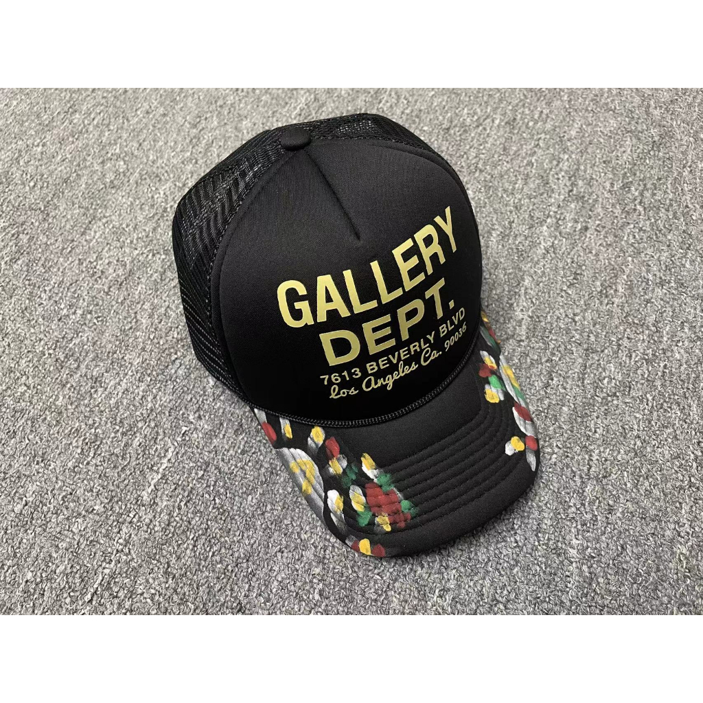 Special sale products - Gallery Dept Hat Ink-splashed letters logo ...