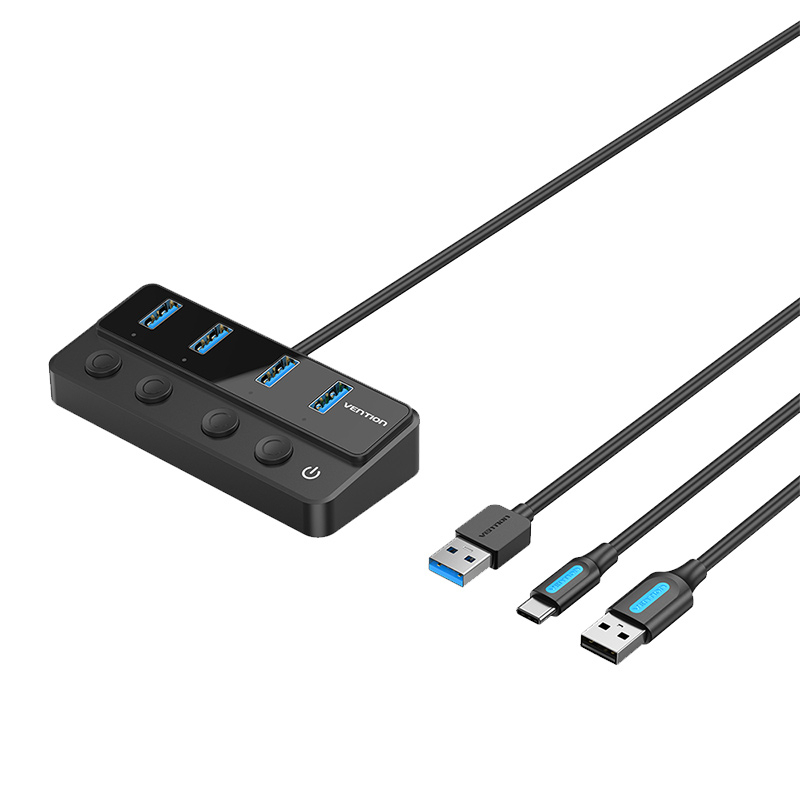 Vention 8 in 1 USB 3.0 Hub for Keyboard Phone Mouse Card Reader ...