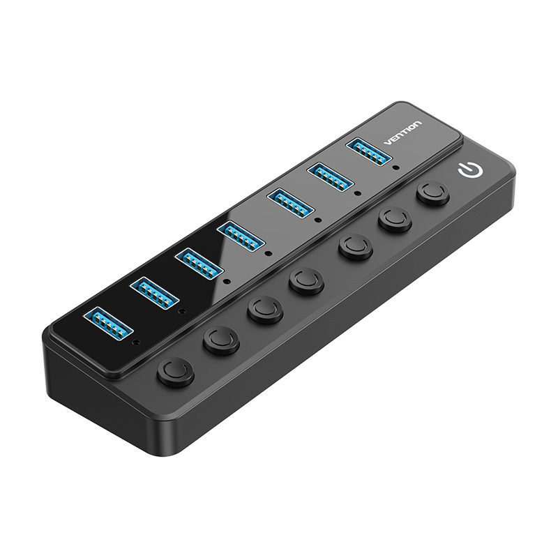 Vention 8 in 1 USB 3.0 Hub for Keyboard Phone Mouse Card Reader ...