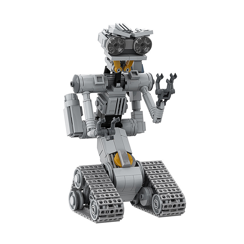 313 Pieces Johnny 5 Robot Short CircuiIt Building Toy Set for Kids Boys ...