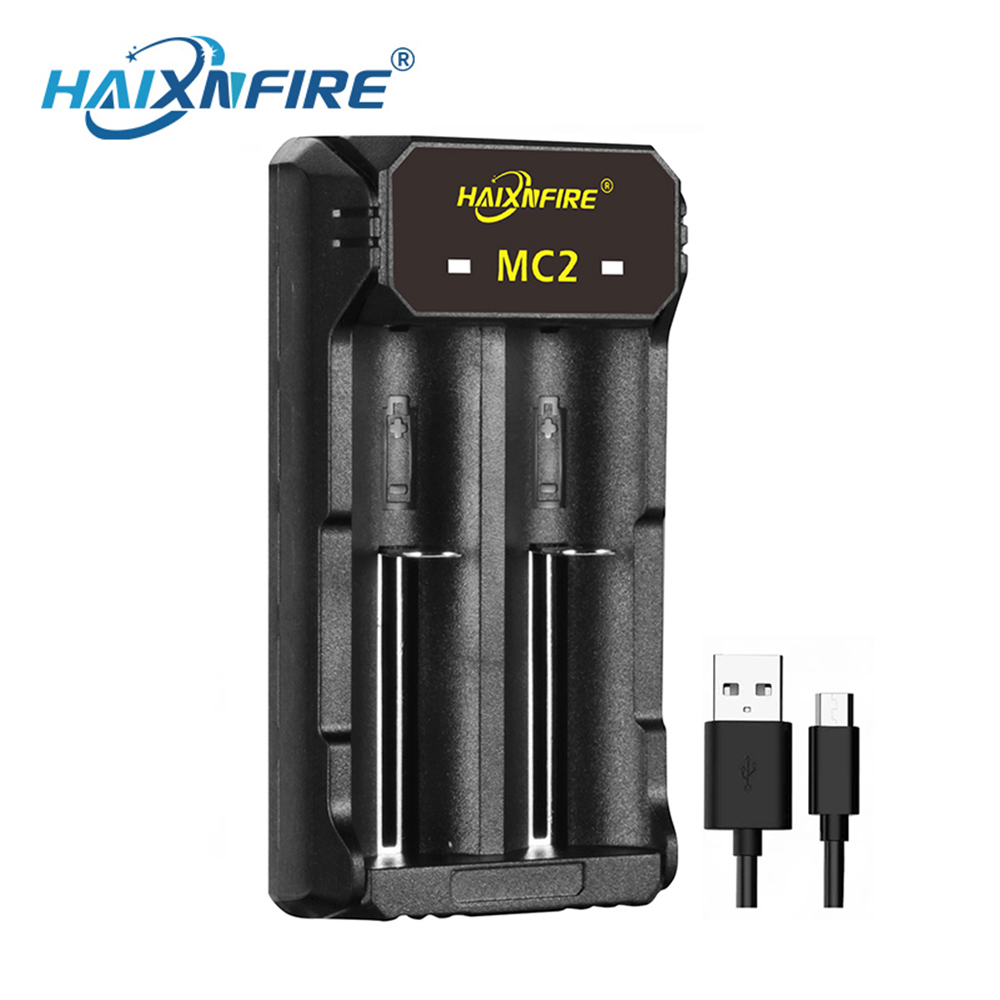 HaixnFire MC2 lithium battery adapter 18650 21700 26650 14500 16340 ...