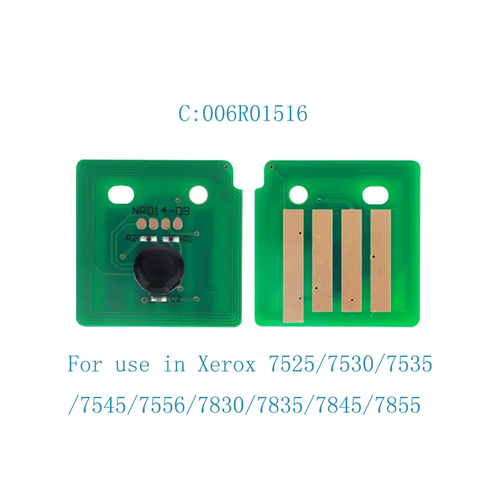 Ink chip Blue C/Chip Toner Xerox ( NA Zone version 110V ) 7525/7530 ...