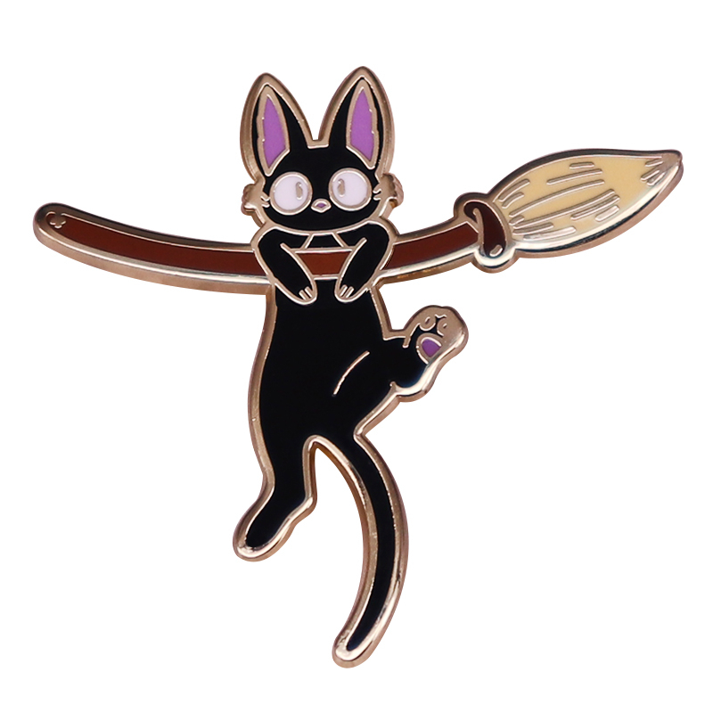 Studio Ghibli Hayao Miyazaki Kiki's Delivery Service Black Cat Jiji ...