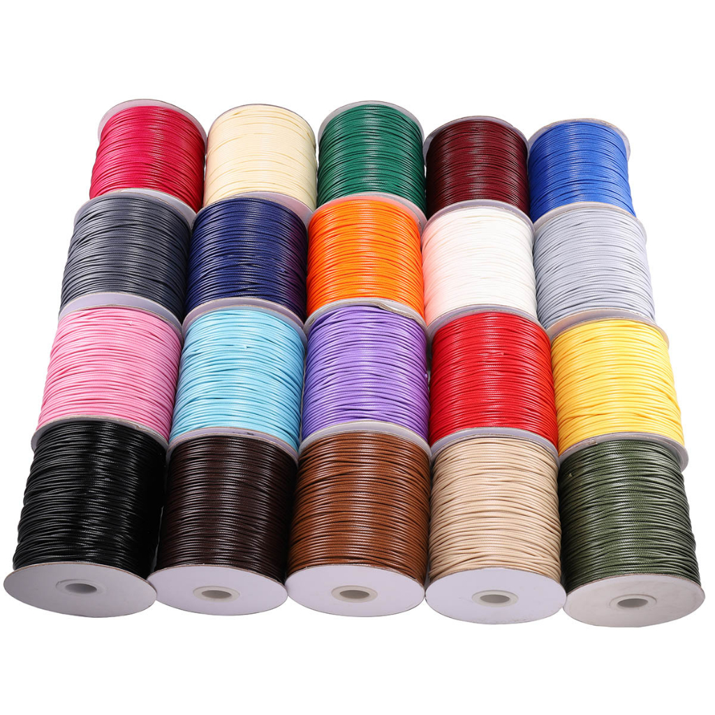 St.kunkka 0.5 0.8mm Korean Wax Thread Beaded cotton thread wax leather ...