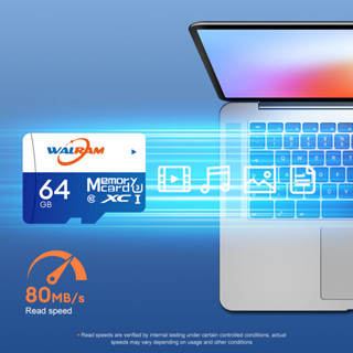 WALRAM Memory Card 32GB 64GB 128GB A1 U3 Class10 for Cell Phone Car ...