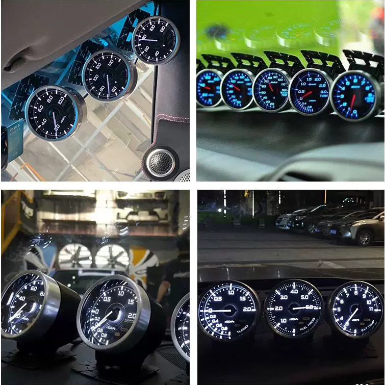 【ITSOK】DEFI A1 racing car modified speed water temperature oil pressure ...