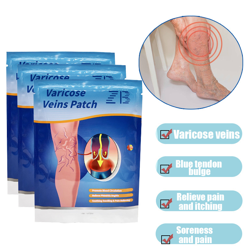 12pcs ZB Varicose Veins Patch Treatment For Varicose Veins Vasculitis ...