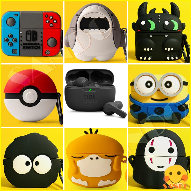 JBL Wave Beam True wireless earbuds protective shell soft silicone case ...