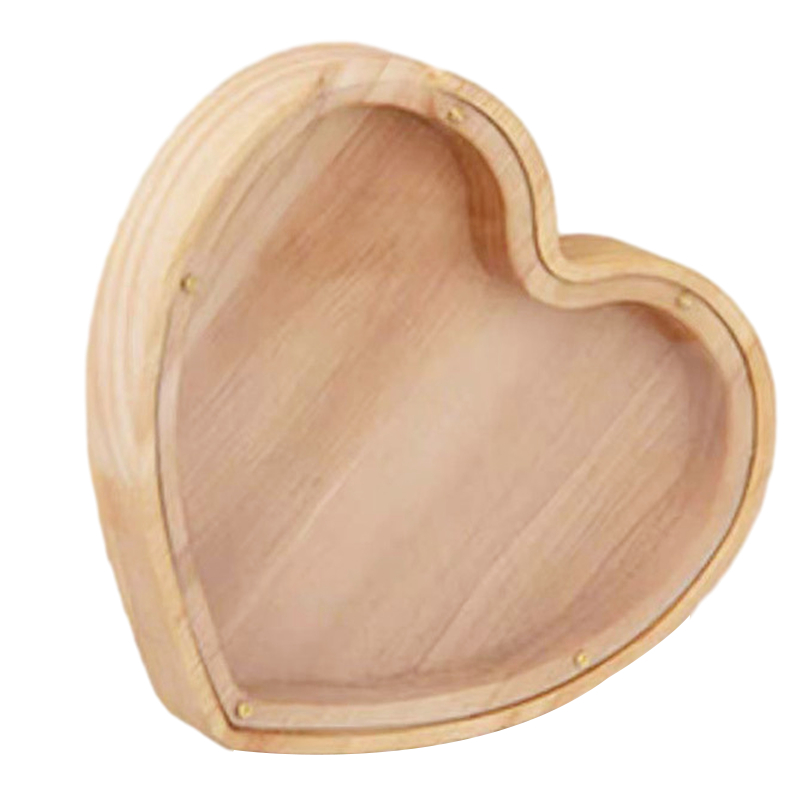 Wooden Letter Piggy Bank Storage Coin Box DIY Name Alkansya Coin Bank ...