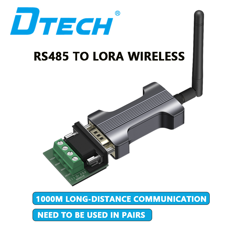 Dtech RS485 to LoRa Wireless Serial Transceiver Transmission 1000m ...