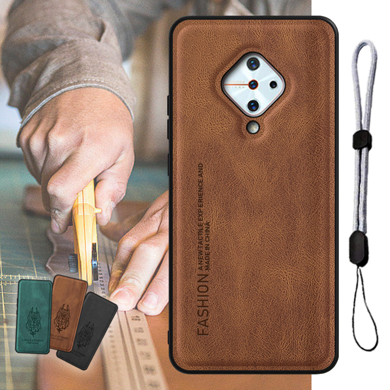 Luxury Leather Case For VIVO S1 Pro with Adjustable Rope | Shopee Philippines