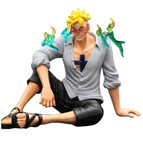 One Piece Figure Marco Casual Ver Figura Action Figurines Cartoon ...