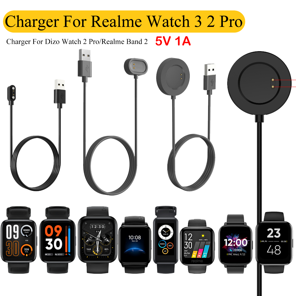 5V 1A Fast Charging Magnetic Charger Dock For Realme Watch 3 2 S Pro ...
