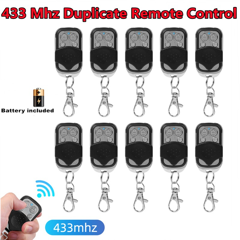 433Mhz Remote Control Wireless RF Copy Duplicator 4 Button Electric ...