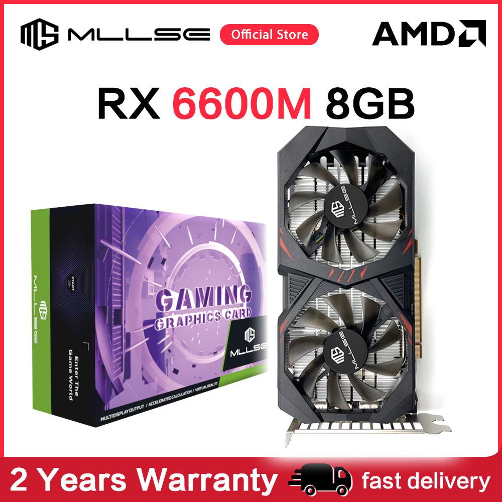 MLLSE AMD Radeon RX 6600M 8GB Game Graphics Card GDDR6 128Bit 7nm Video ...